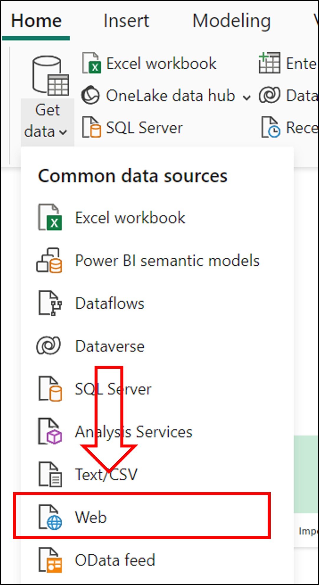 Power BI to Web Connectivity with Example - Neotech Navigators