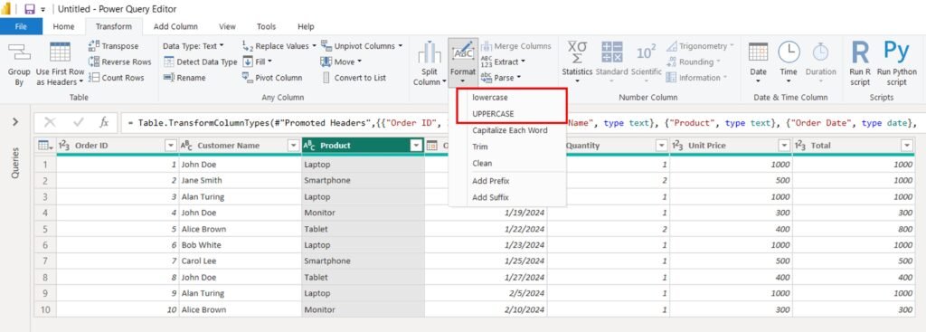 Cleaning Data with Power Query in Power BI - Neotech Navigators