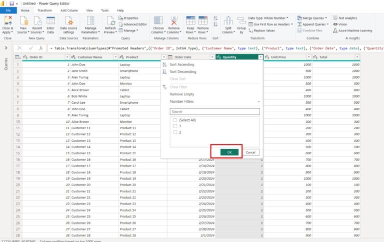 Filtering Rows in Power Query for Power BI - Neotech Navigators