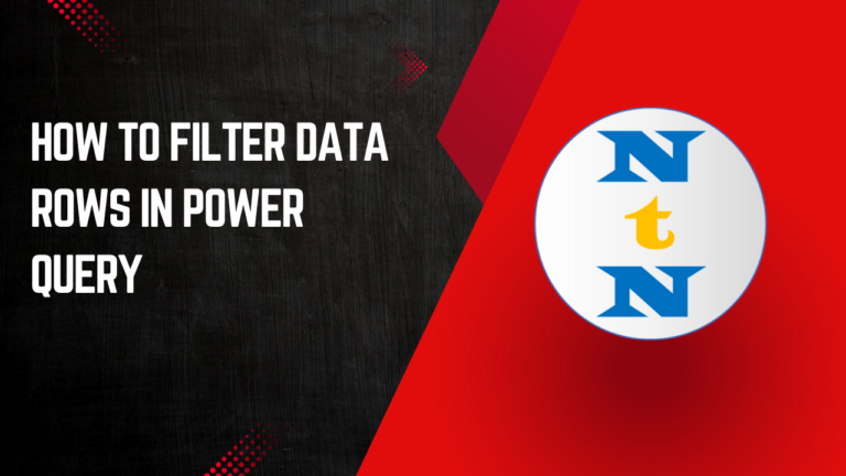 How to Filter Data Rows in Power Query - Neotech Navigators