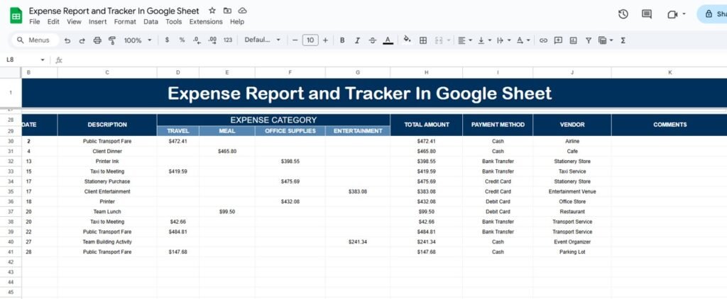Create a Professional Report in Google Sheets in Under 5 Minutes ...