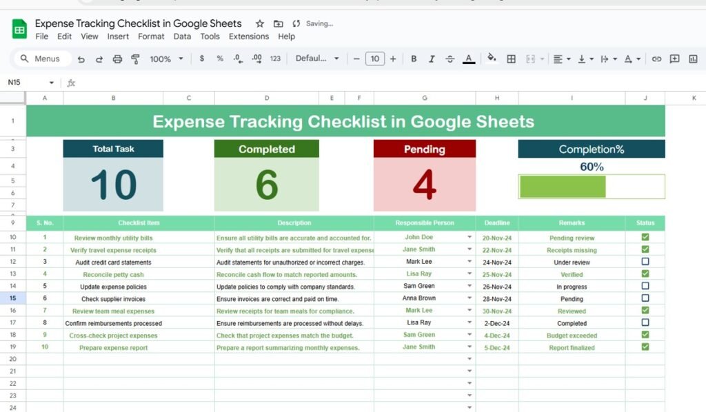 Student Assignment Tracker in Google Sheets: Your Ultimate Guide ...